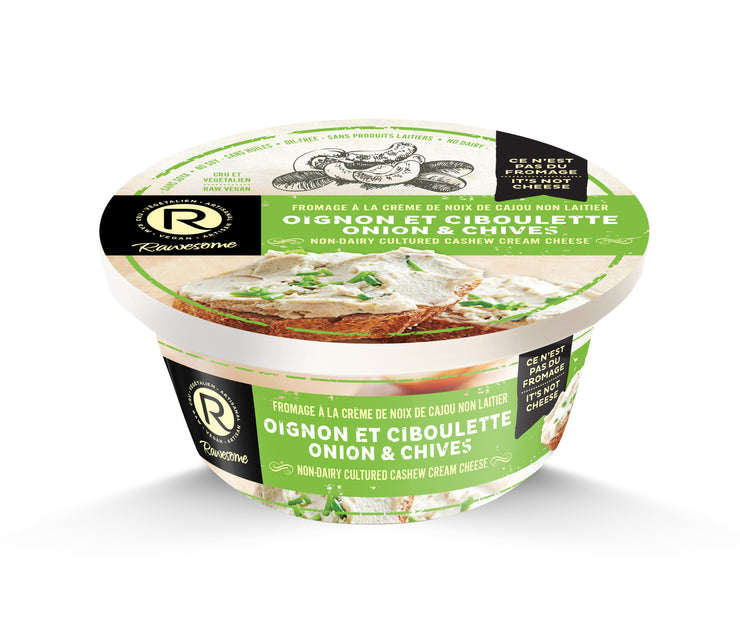 Cultured cashew cream cheeses – Rawesome